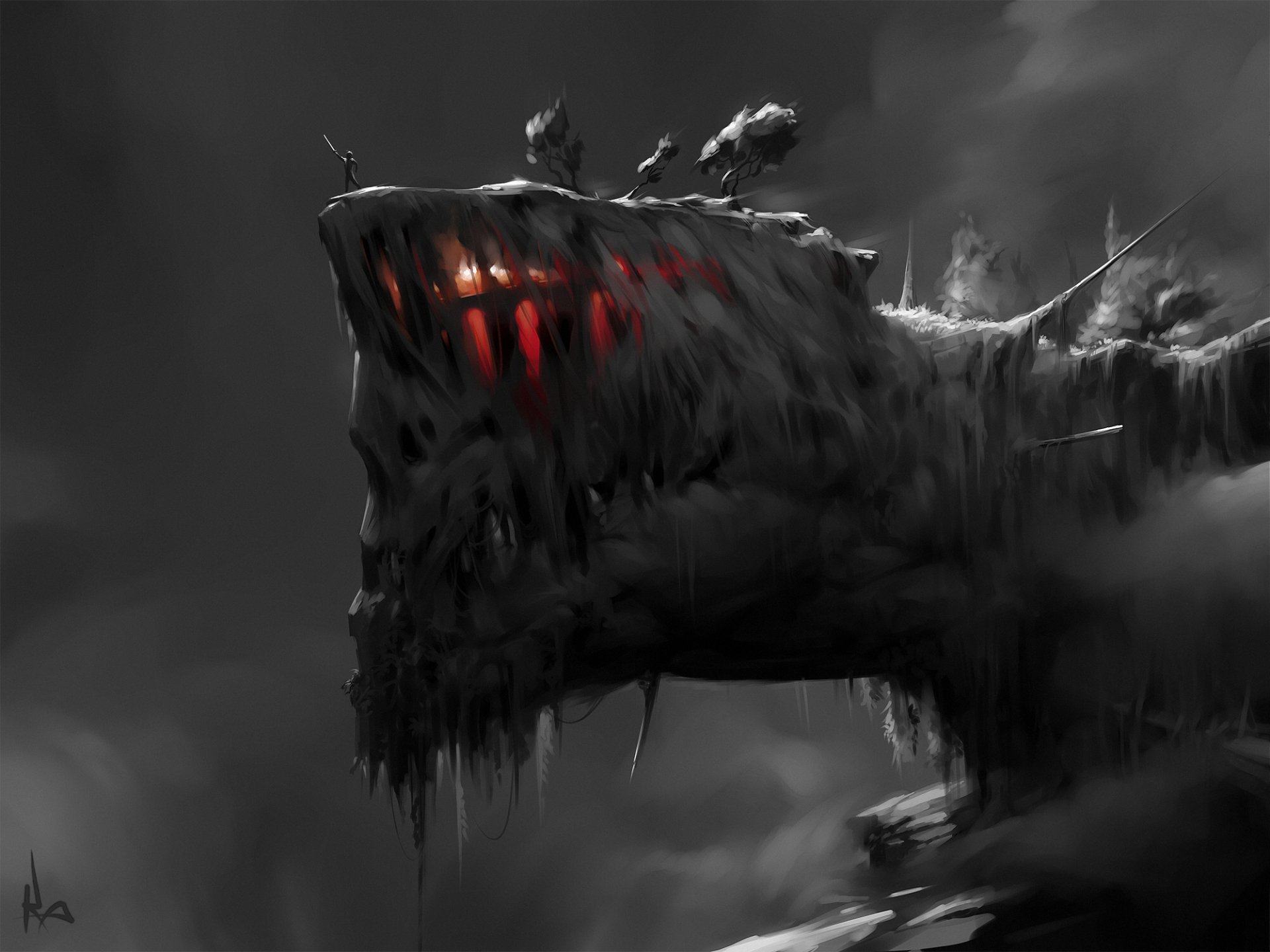 Download Dark Creature HD Wallpaper by RomanRazgriz