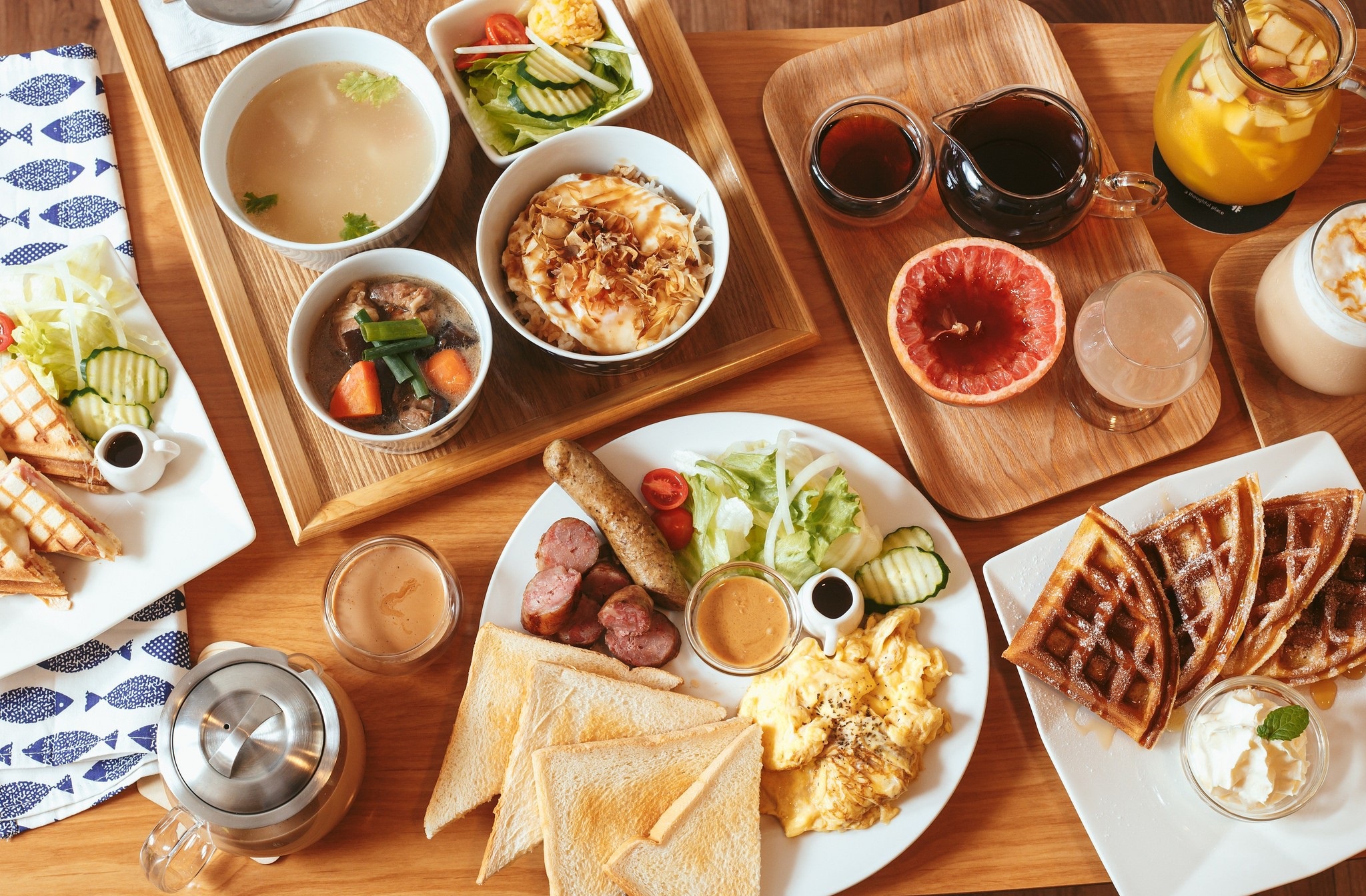 Download Still Life Food Breakfast HD Wallpaper