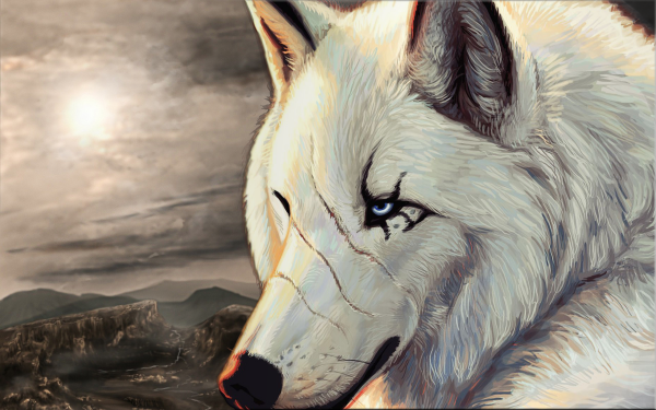 Fenrir is a monstrous wolf in Norse mythology 4k Ultra HD Wallpaper ...