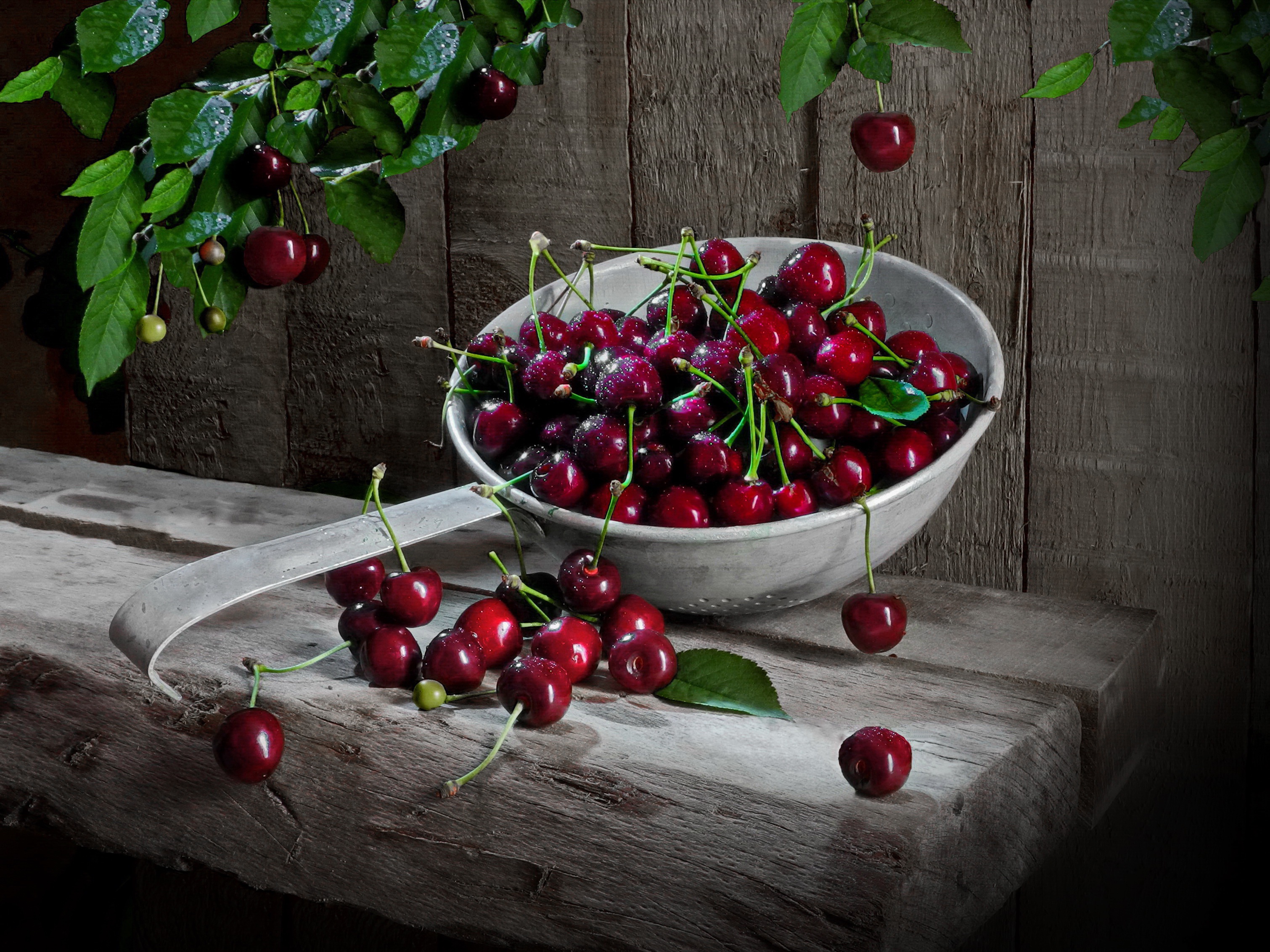 Download Fruit Food Cherry HD Wallpaper