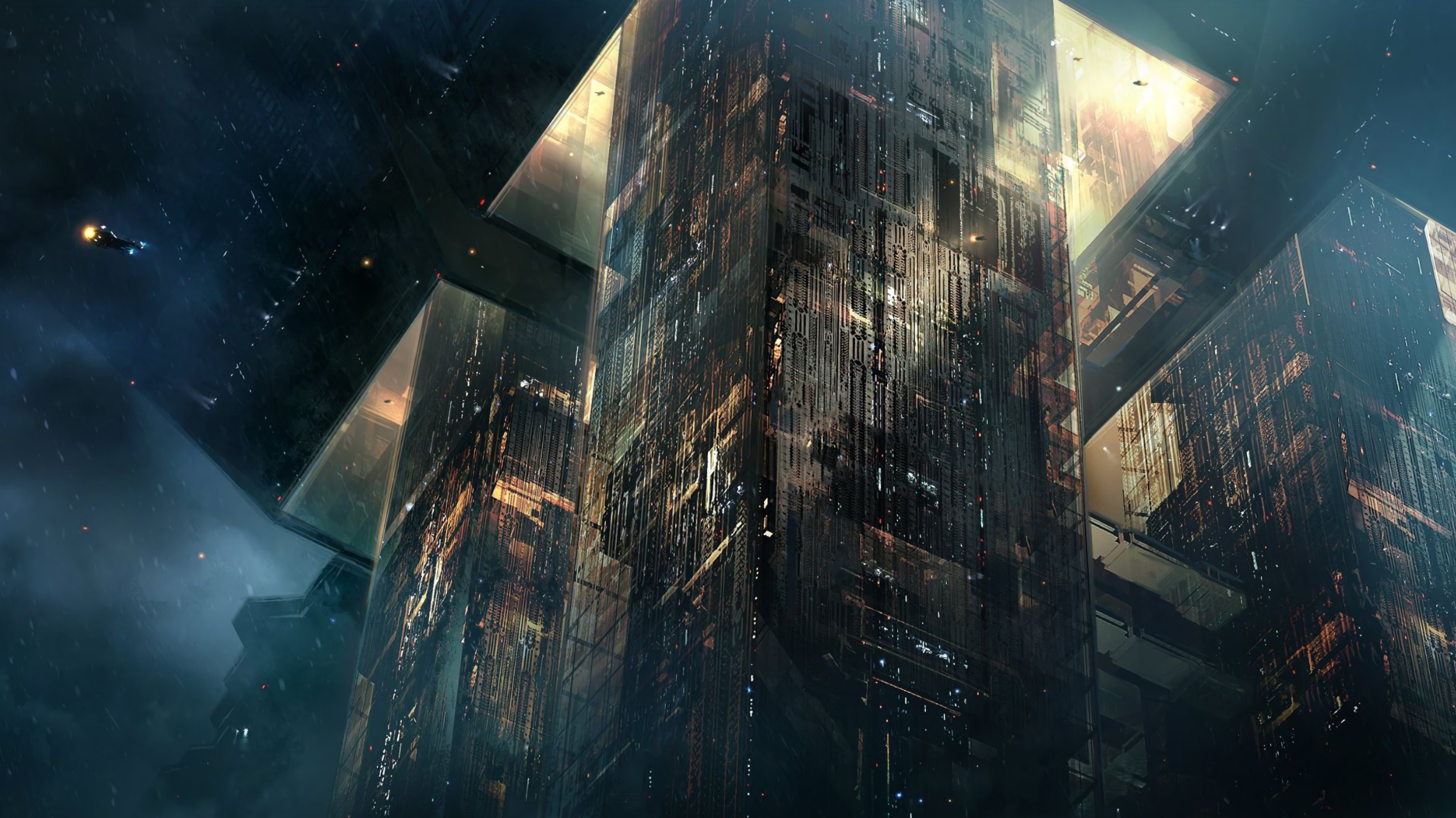 Blade Runner Cyberpunk 4K Ultra HD Wallpaper