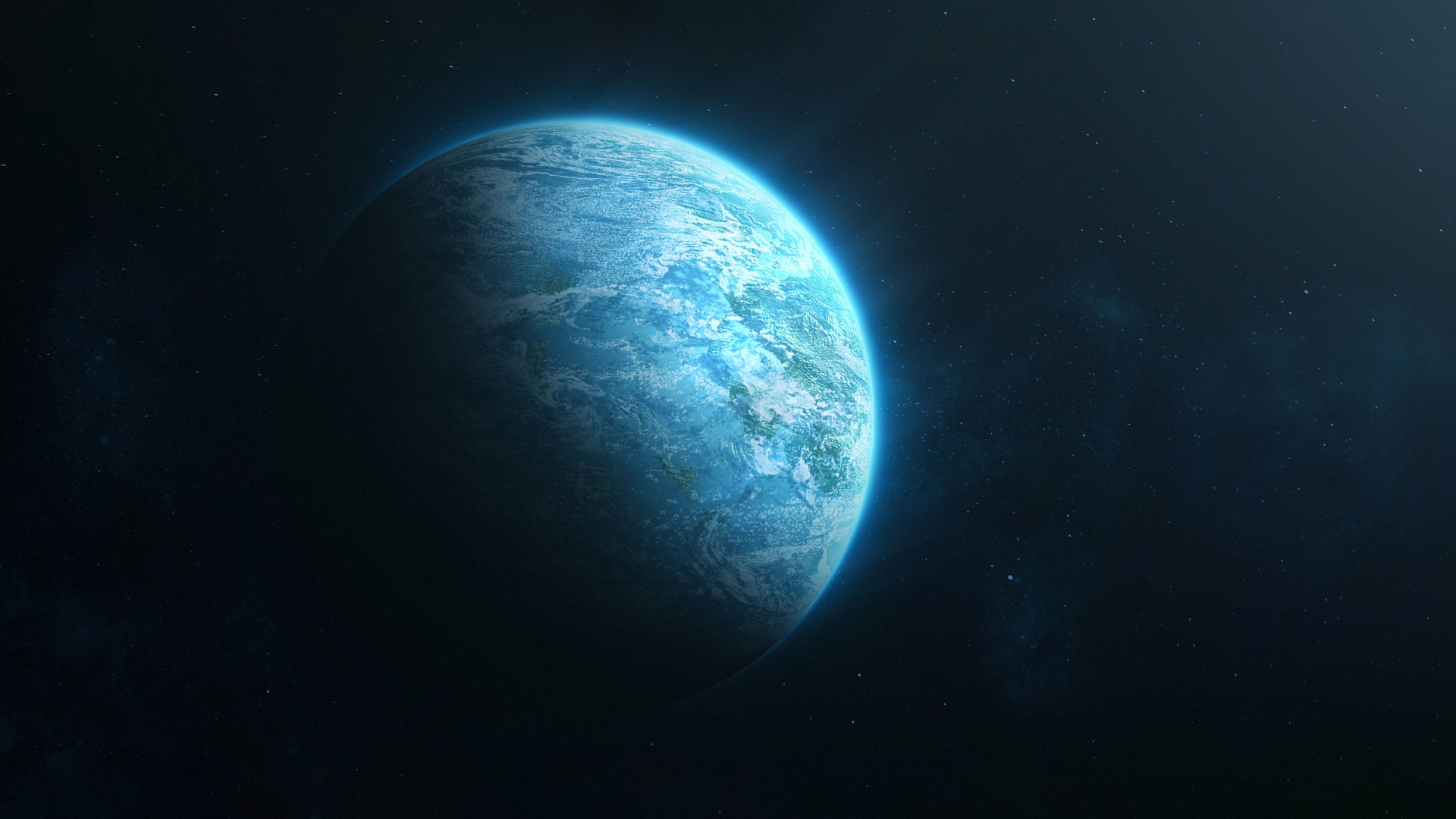 Download Space Sci Fi Planet HD Wallpaper