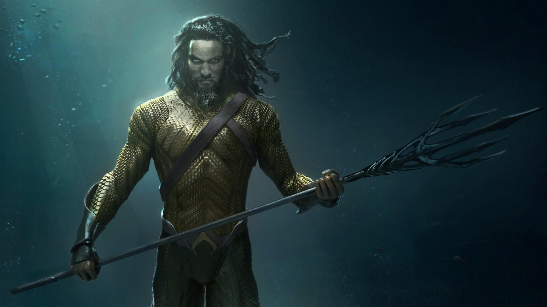 Download Jason Momoa DC Comics Movie Aquaman HD Wallpaper