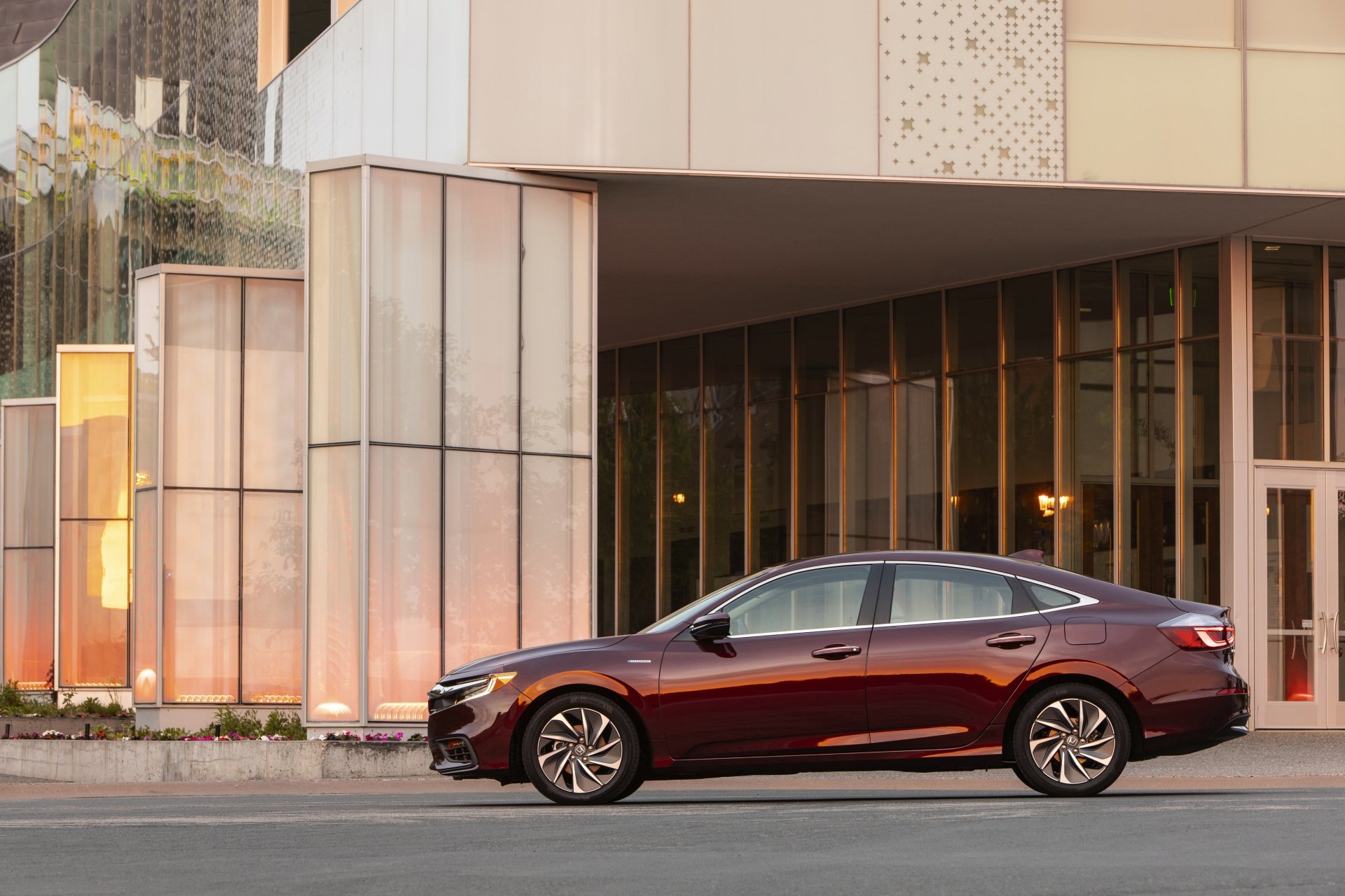 Download Compact Car Car Honda Vehicle Honda Insight 4k Ultra HD Wallpaper