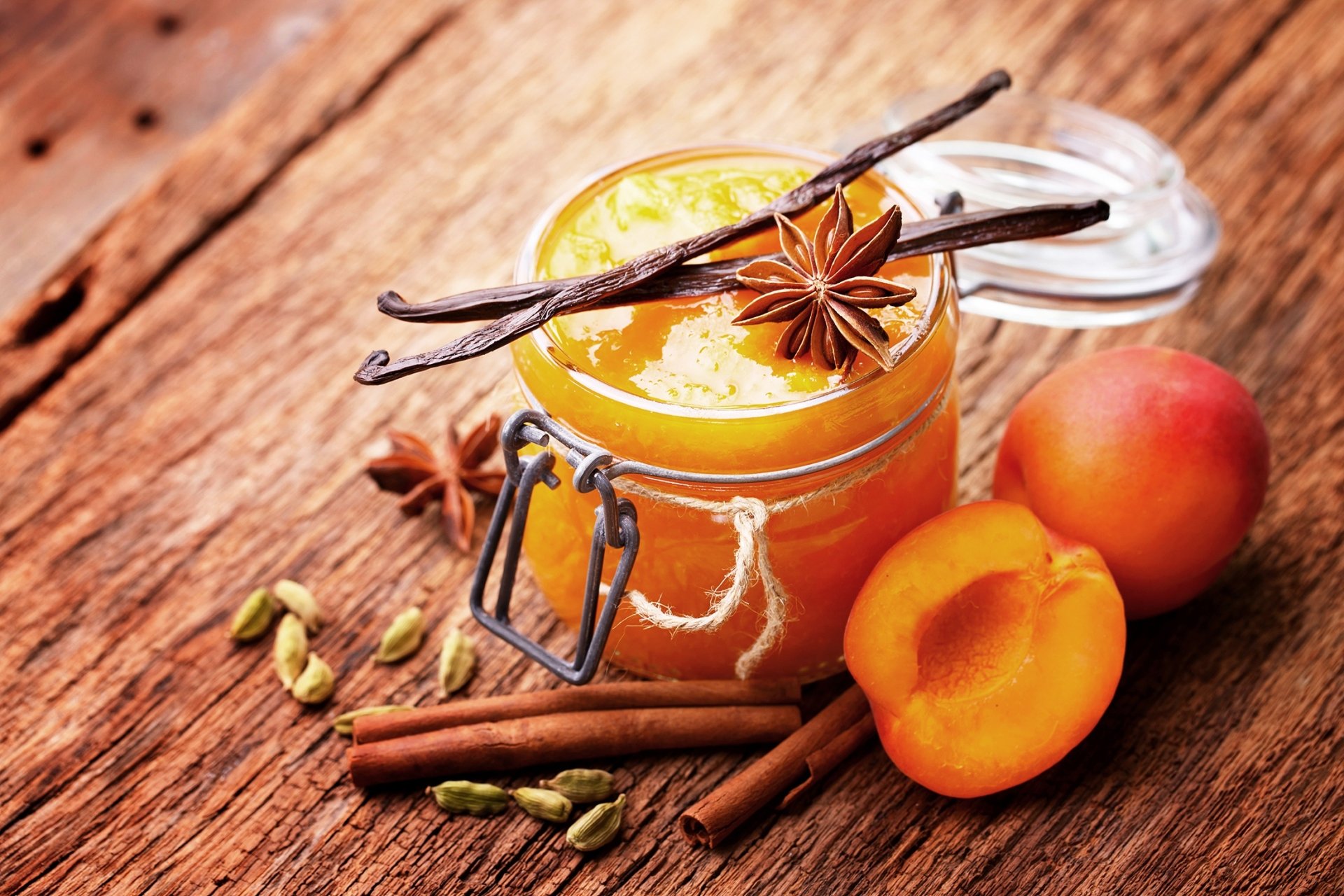 Download Apricot Still Life Food Jam HD Wallpaper