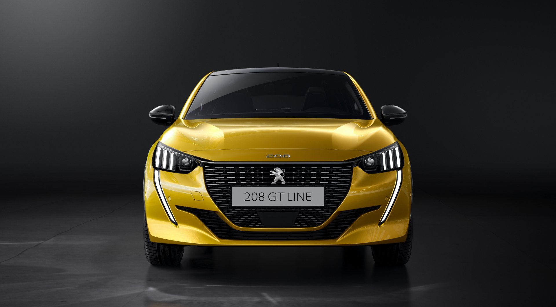 Download Yellow Car Car Peugeot Vehicle Peugeot 208 4k Ultra HD Wallpaper