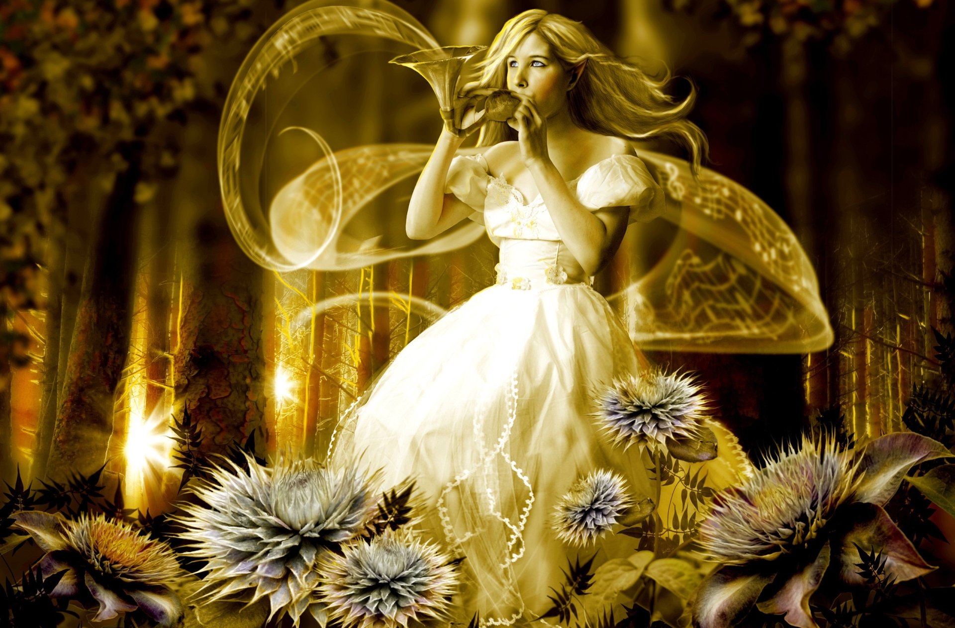 Download Fantasy Elf HD Wallpaper