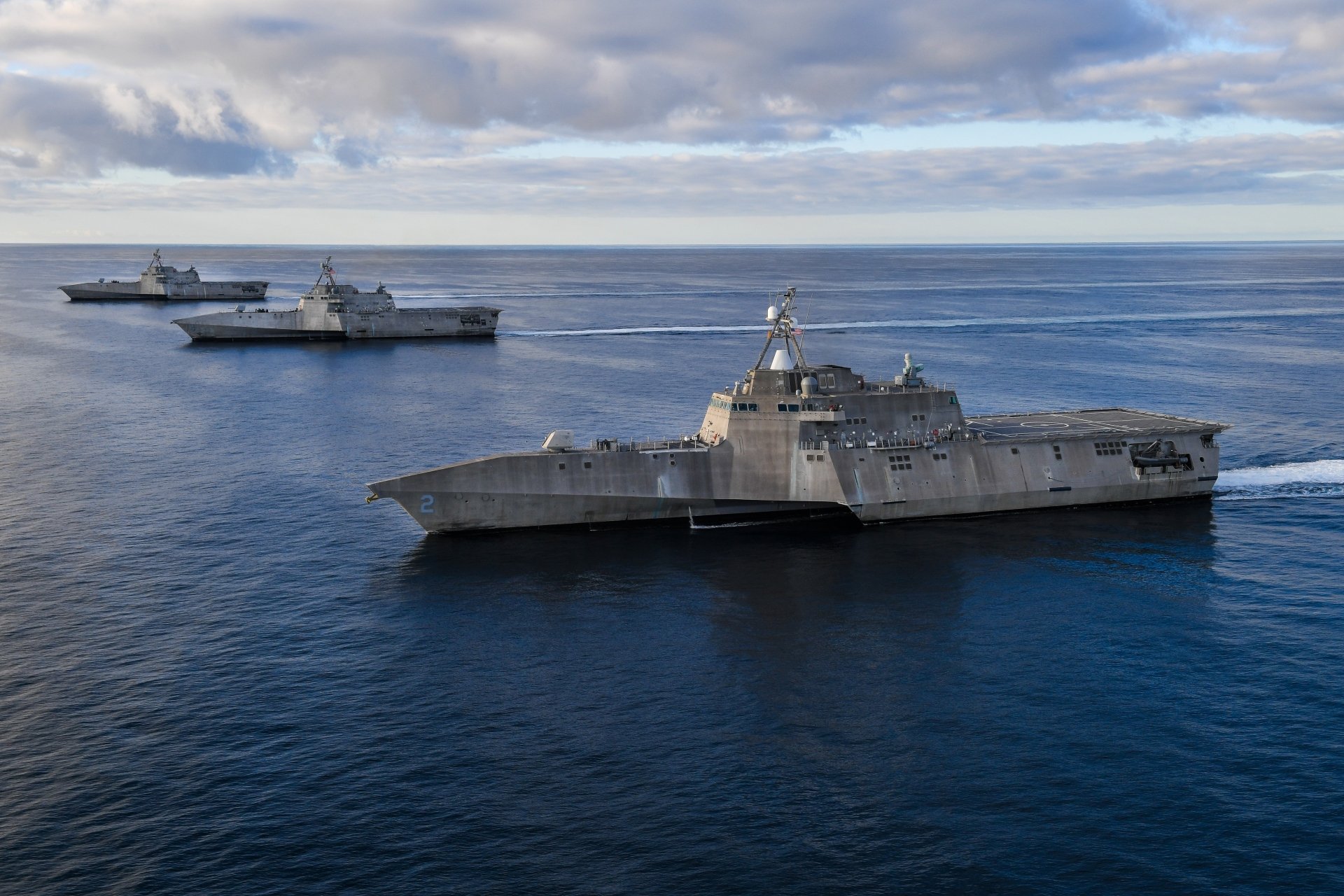 USS Tulsa, Manchester & Independence: US Navy Littoral Combat Ships in 4K